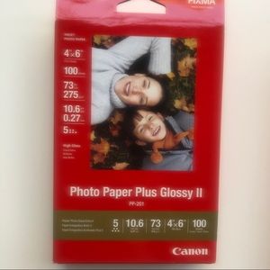 Canon | Office | Canon Inkjet Photo Paper Plus Glossy Ii 4x6 35 | Poshmark